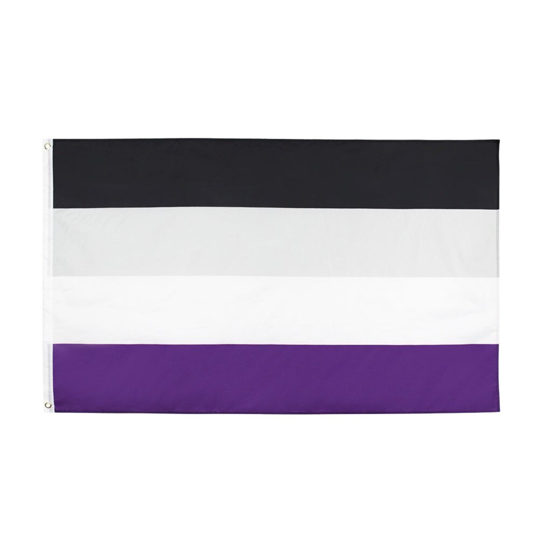 Asexual Flag - 5ft x 3ft | LGBTQ Pride Flags | Rainbow & Co