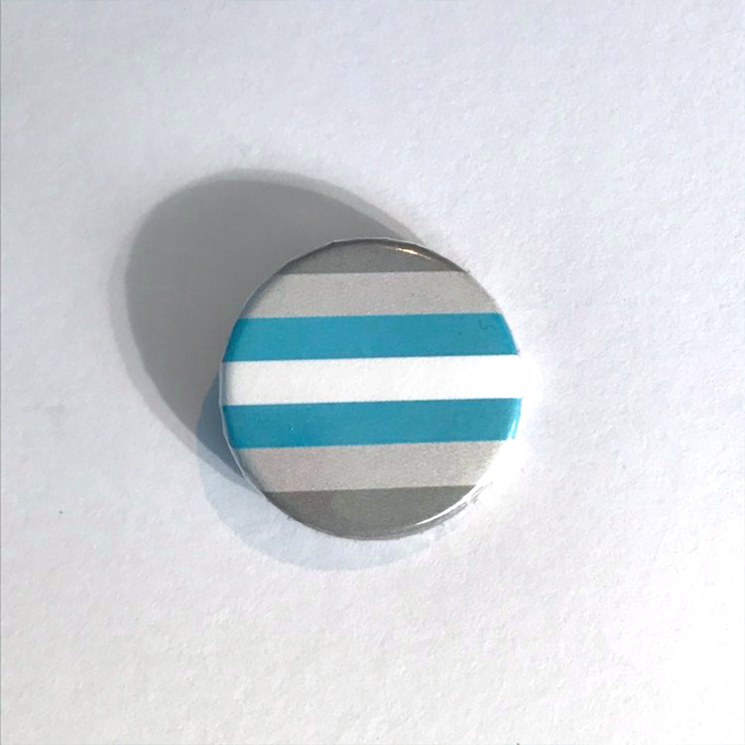 Demiboy Flag Badge | Demiboy Pride Badge | Rainbow & Co