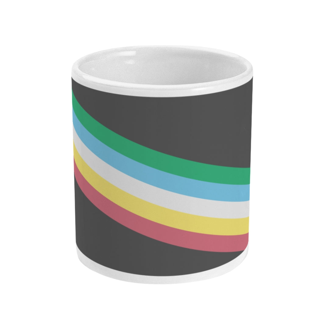 Disability Pride Flag Coffee Mug – Rainbow & Co