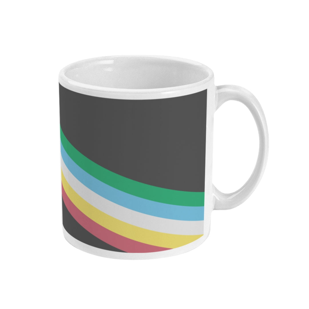 Disability Pride Flag Coffee Mug – Rainbow & Co