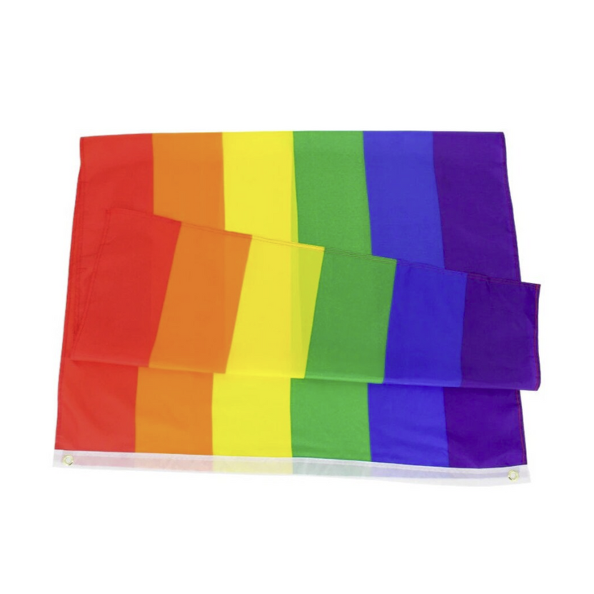 Rainbow Flag - 5ft x 3ft | Gay Pride Flags | Rainbow & Co