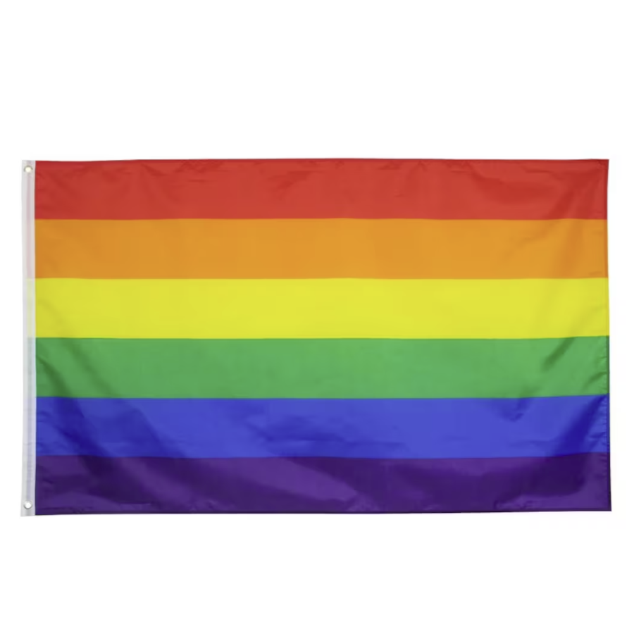 Rainbow Flag - 5ft x 3ft | Gay Pride Flags | Rainbow & Co