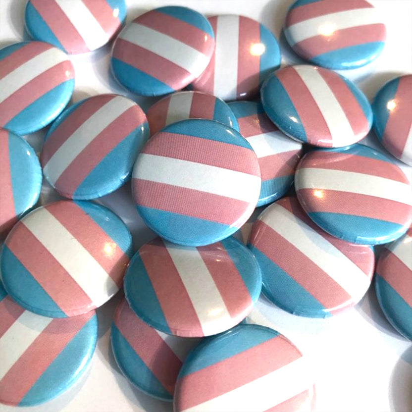 Transgender Pride Flag Badge | Transgender Badge | Rainbow & Co
