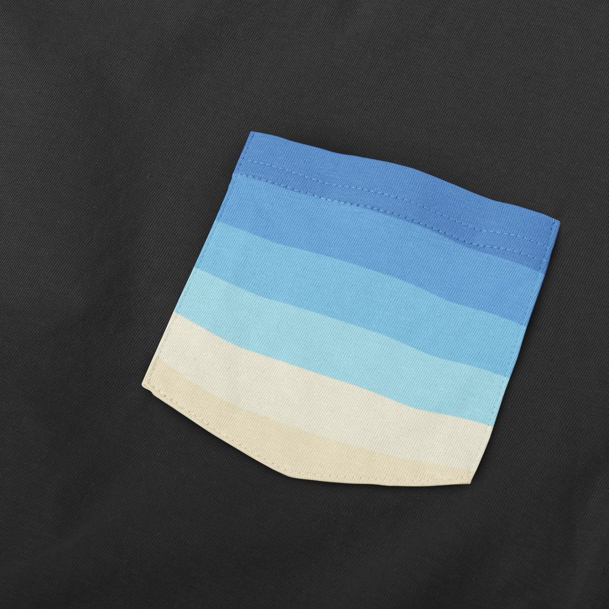 Uranic Pride Flag Pocket T Shirt | Uranic Pride Shirt | Rainbow & Co